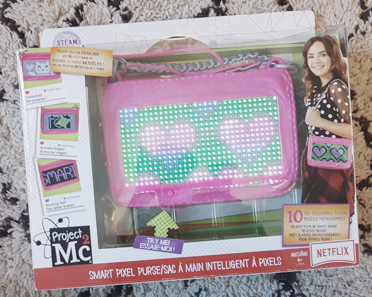 Review | Project Mc² Smart Pixel Purse - POLLY JEMIMA