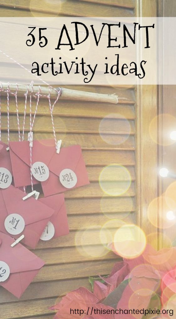 35 Advent Activity Ideas - Polly Jemima