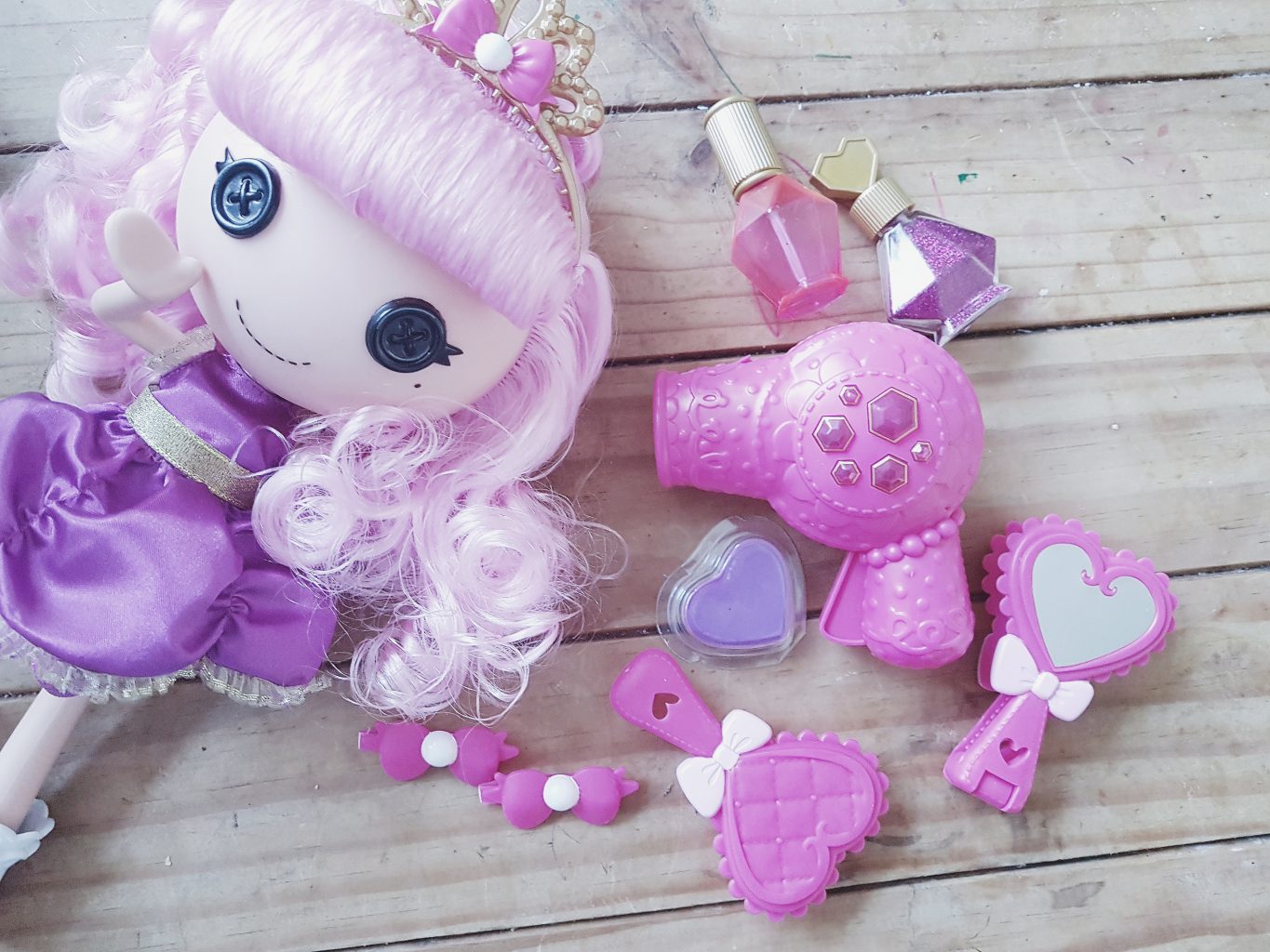 Review | Lalaloopsy Glitter Makeover Doll - Polly Jemima
