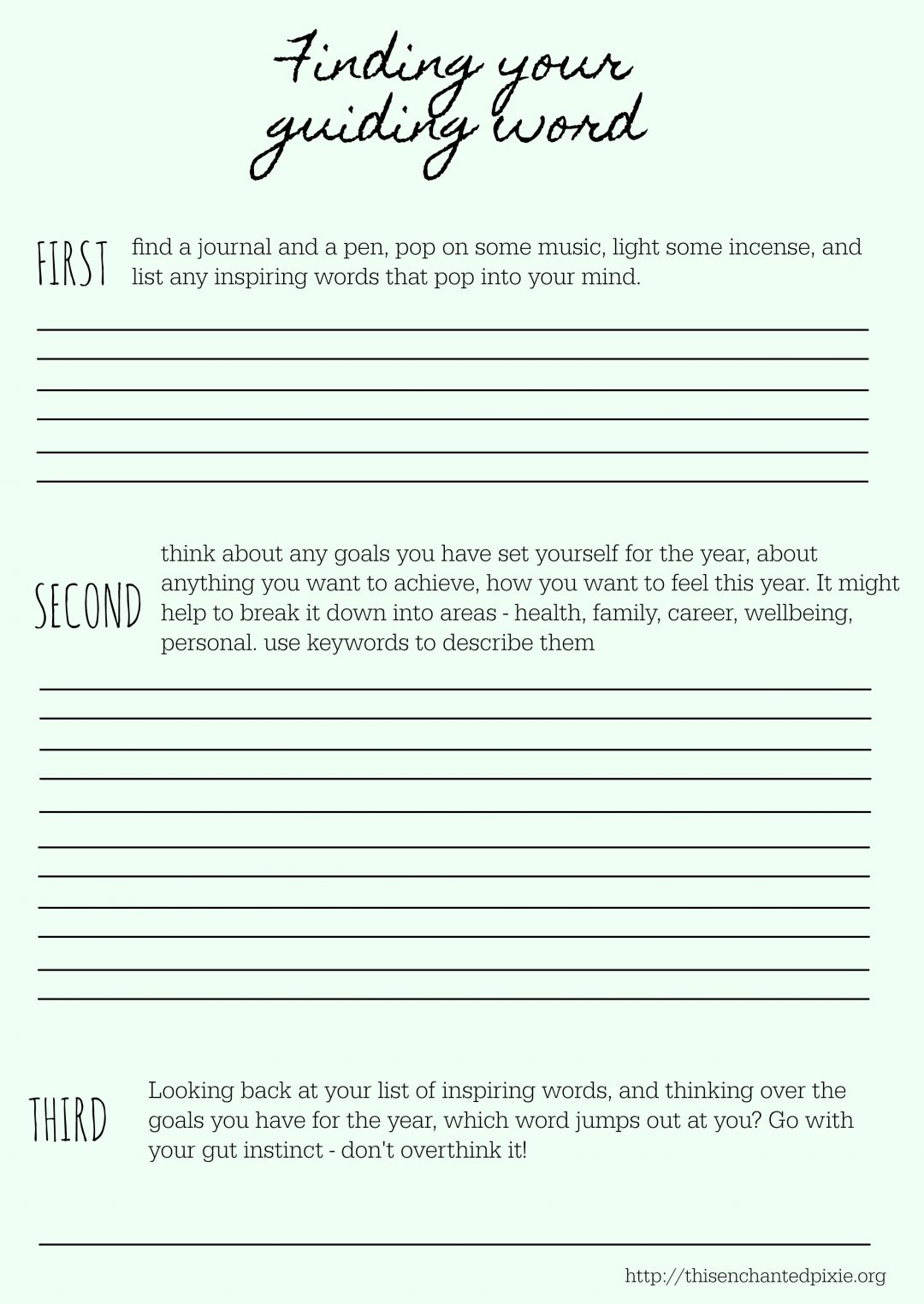 2021 – a guiding word - Polly Jemima